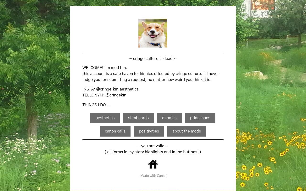 cringe culture is dead!